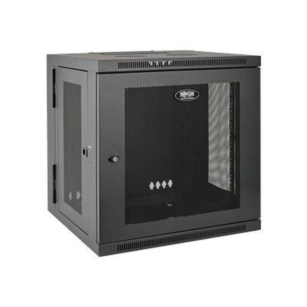 Tripp Lite SmartRack 12U UPS-Depth Wall-Mount Rack Enclosure Cabinet ...
