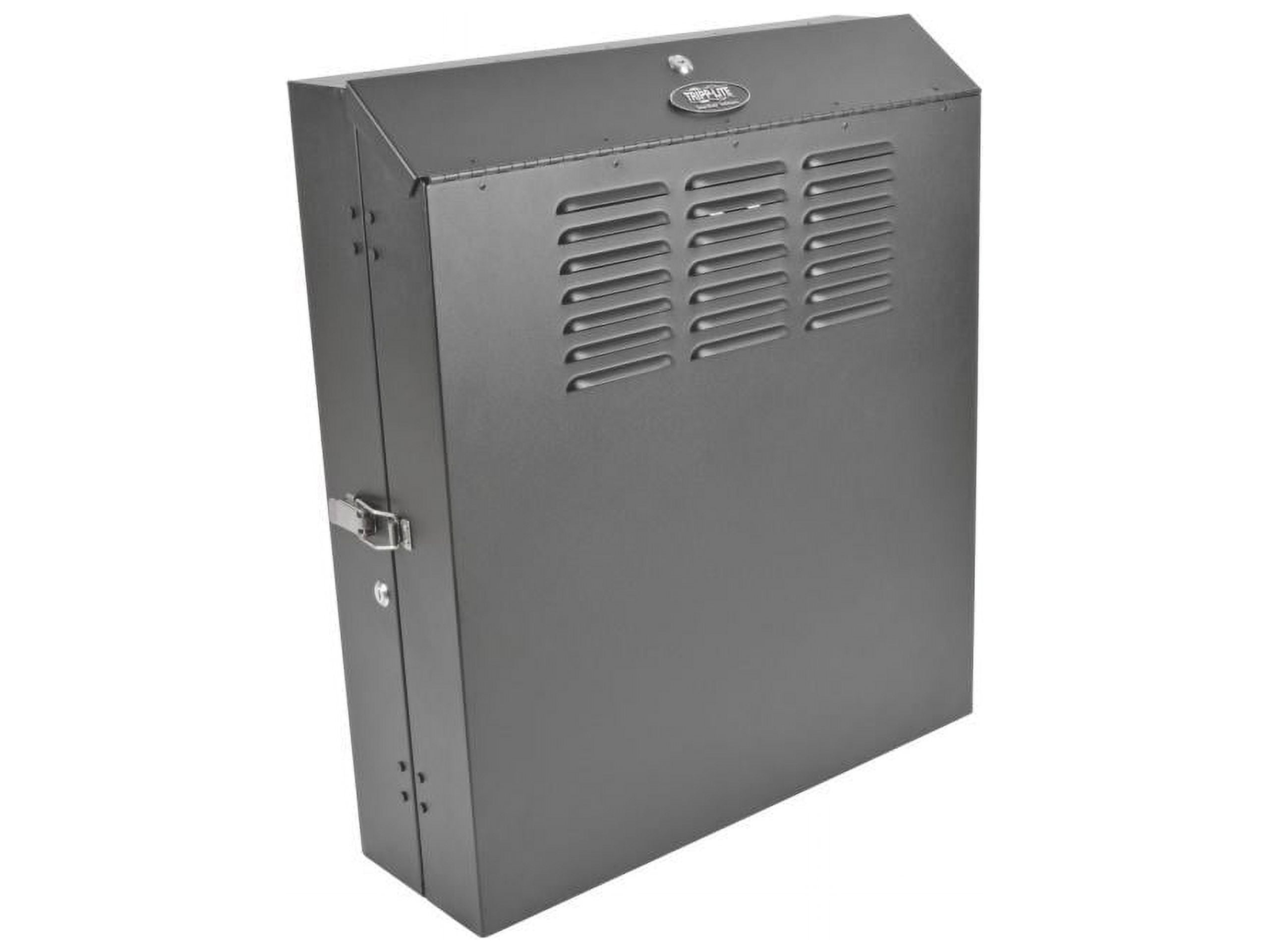 Tripp Lite SmartRack 4U Low-Profile Vertical-Mount Switch-Depth Wall ...