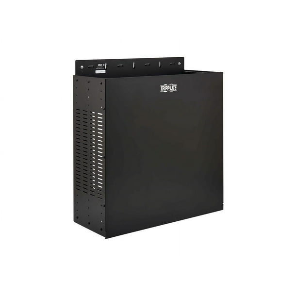 Tripp Lite SmartRack 4U Low-Profile Vertical-Mount Vented Wall-Mount ...