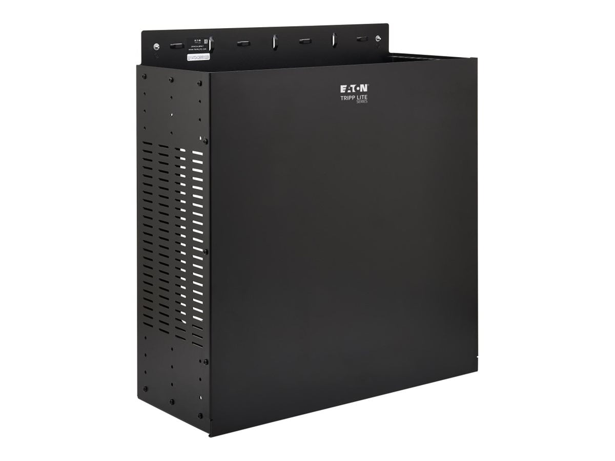 Tripp Lite SmartRack 4U Low-Profile Vertical-Mount Vented Wall-Mount ...