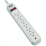 Tripp Lite Surge Protector Power Strip 120V 6 Outlet 4' Cord 790 Joule ...