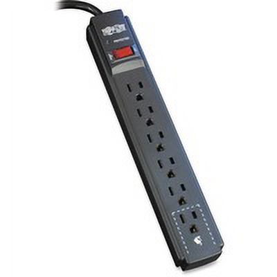 Tripp Lite Surge Protector Power Strip 120V 6 Outlet 6' Cord 790 Joule ...