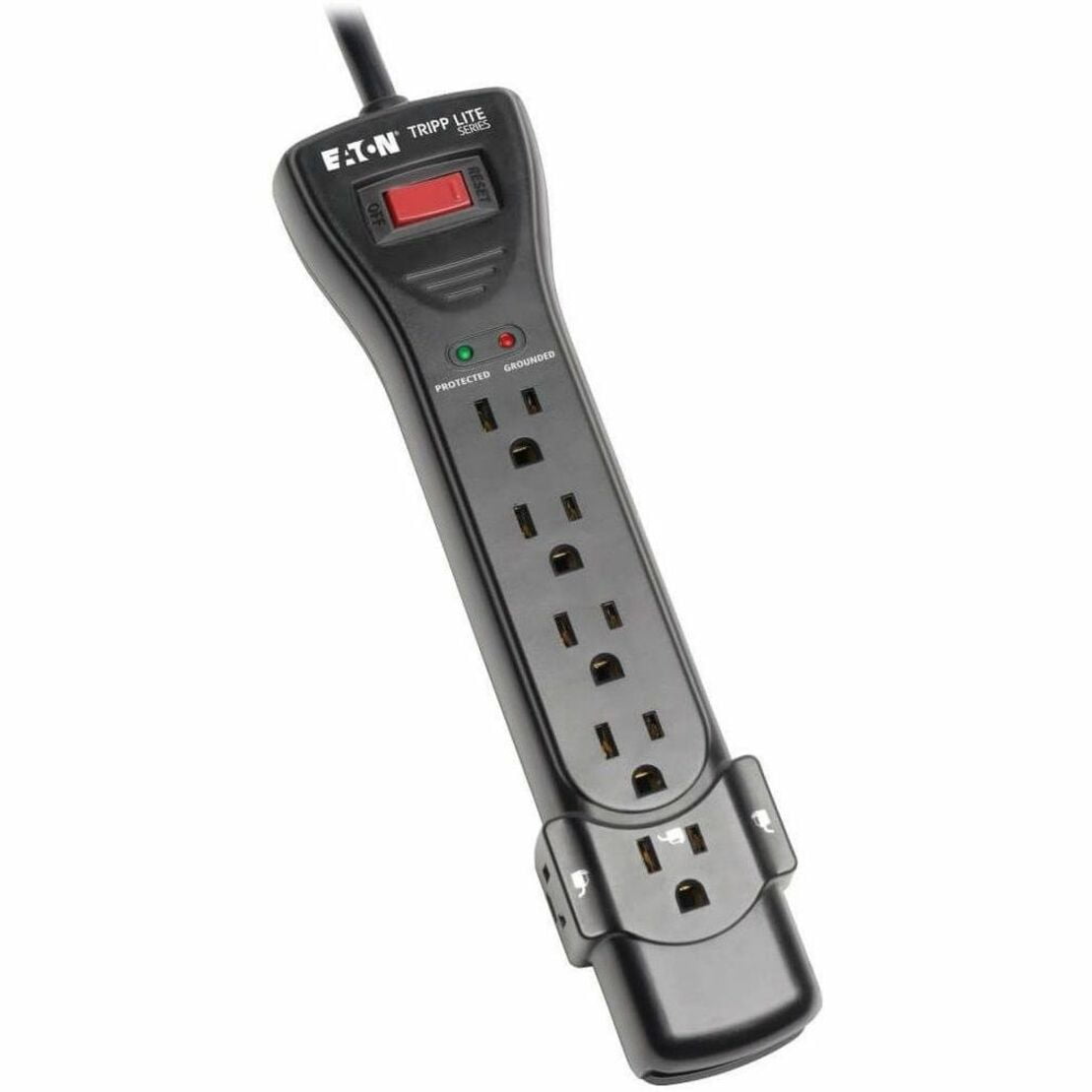 Tripp Lite Surge Protector Power Strip 120V 7 Outlet 7' Cord 2160 ...