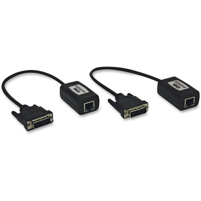 Tripp Lite, TRPB140101, DVI Over Cat5 Passive Extender Kit, Black ...