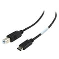 Tripp Lite, U040-006, USB Type-B Male to USB-C Hi-speed Cable, 1, Black ...