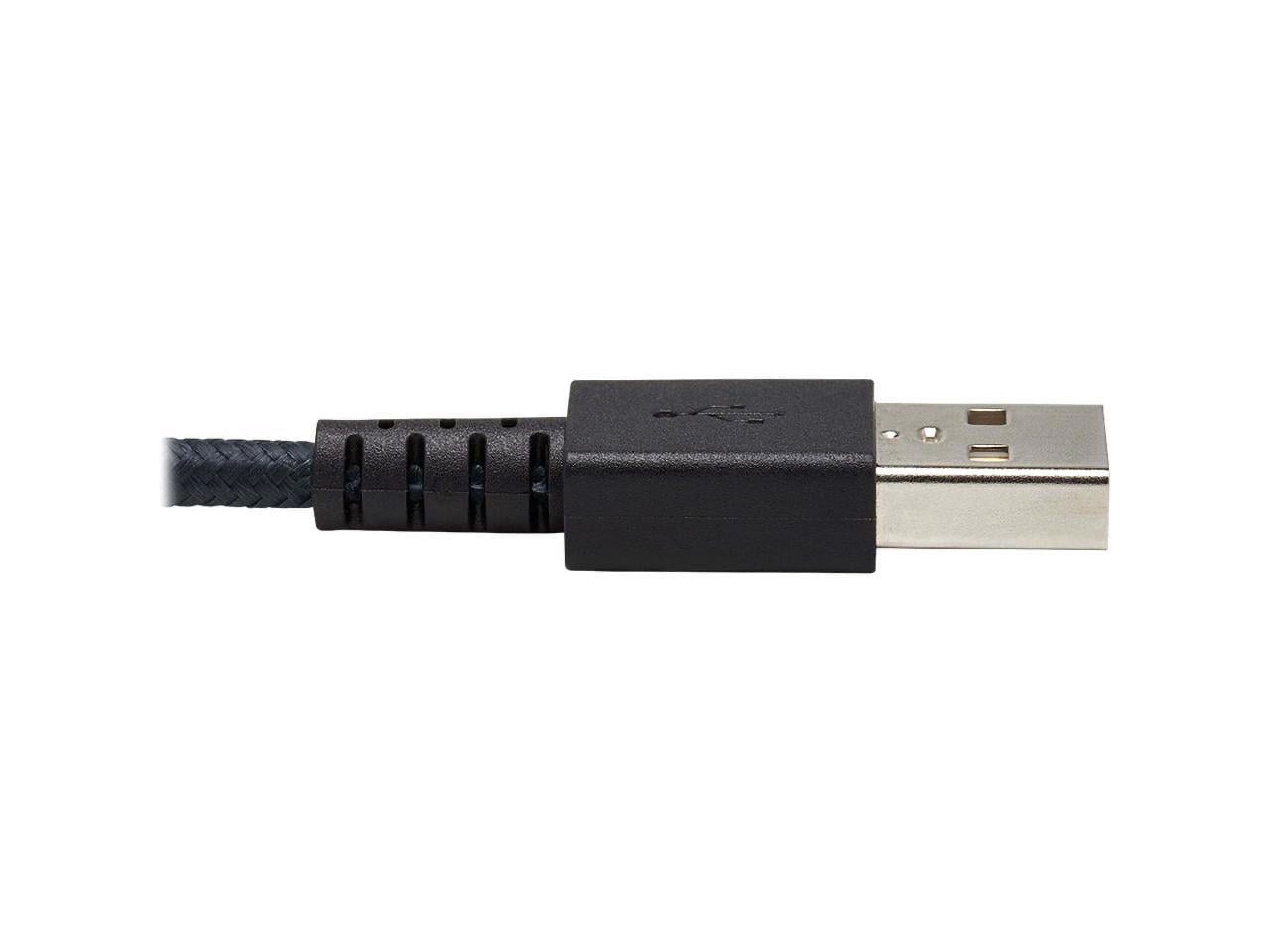 Tripp Lite U050-006-GY-MAX Heavy-Duty USB-A to USB Micro-B Cable - M/M ...