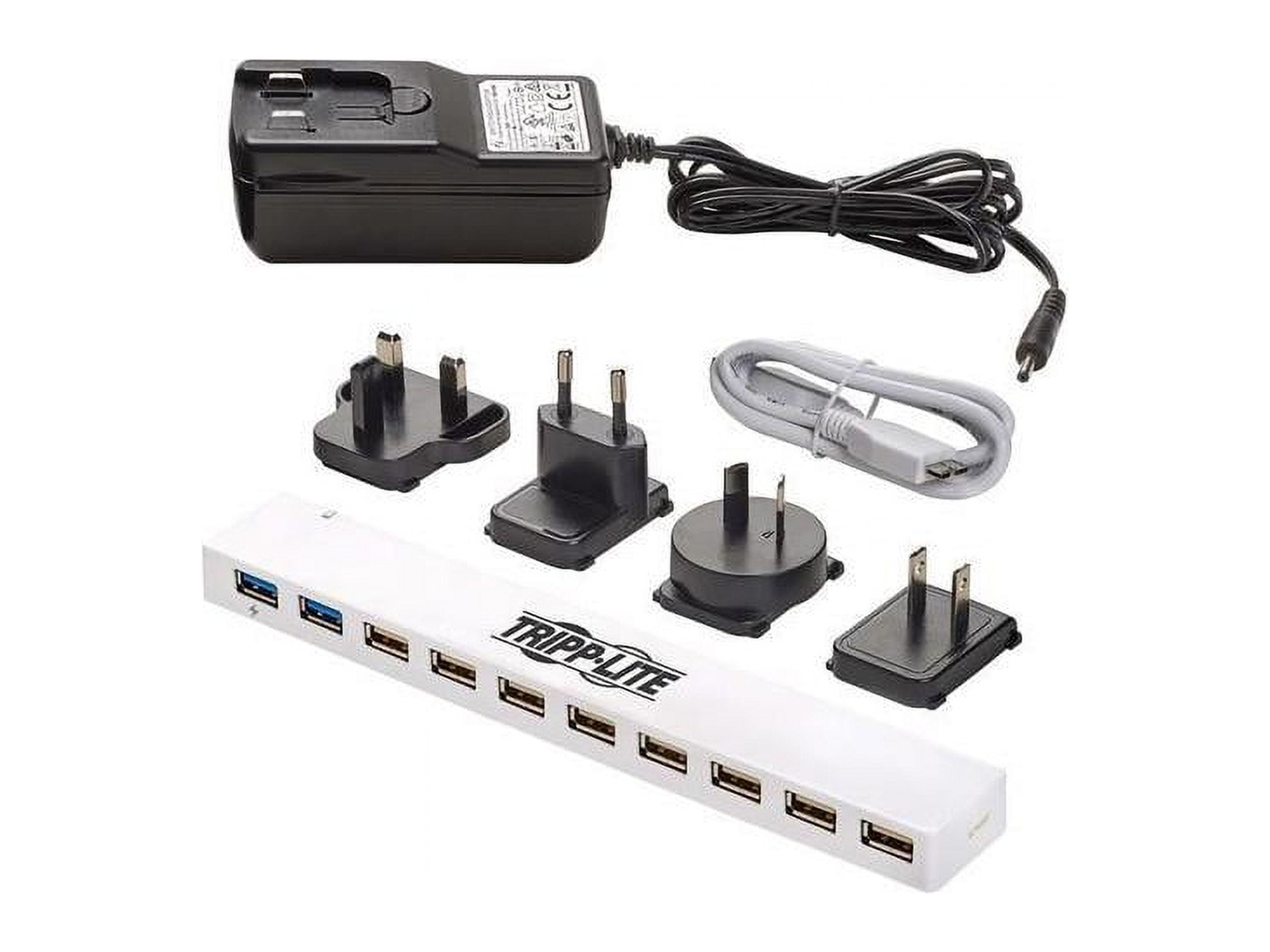 Tripp Lite U360-010C-2X3 10-Port USB 3.0 / USB 2.0 Combo Hub - Walmart.com