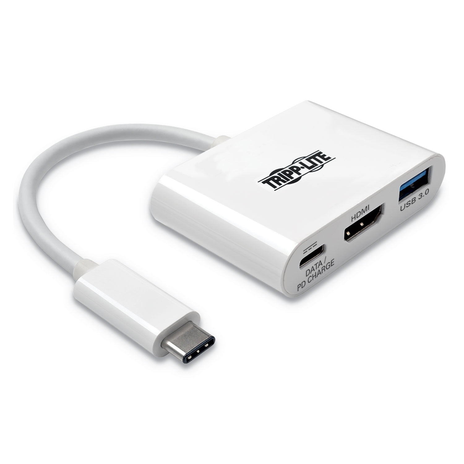 Tripp Lite U444-06N-H4U-C 3 in. USB-A/USB-C PD Charging Ports USB 3.1 ...