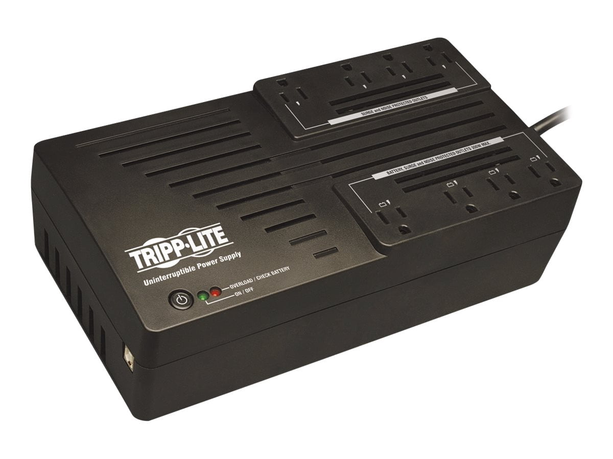 Tripp Lite UPS 700VA 350W Desktop Battery Back Up AVR Compact Extended ...