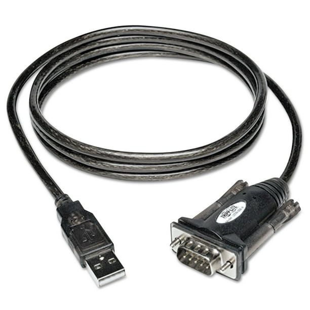 Tripp Lite USB 1.1 Serial Cable Adapter U209-000-R - Walmart Business ...
