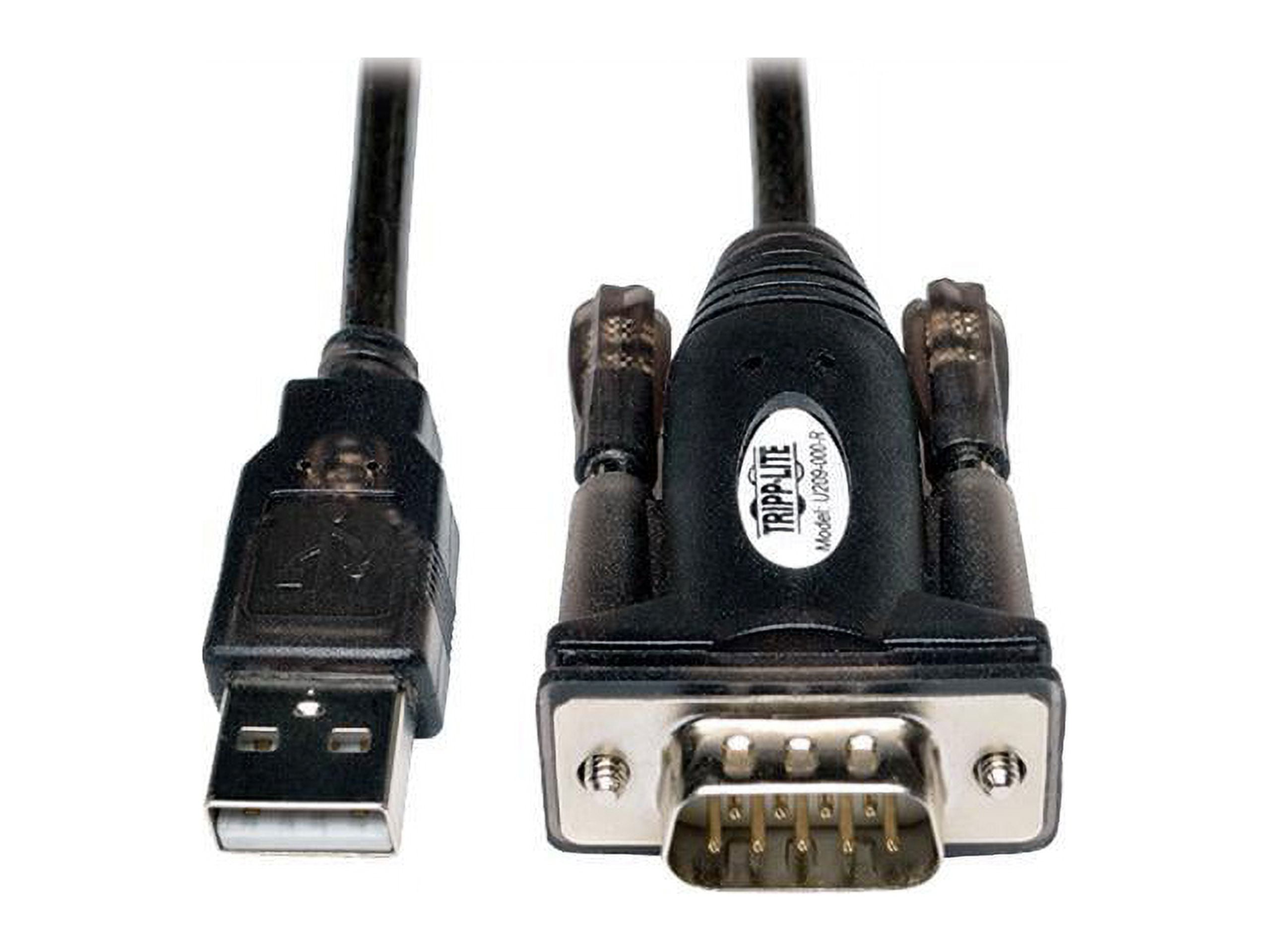 Tripp Lite USB 1.1 Serial Cable Adapter U209-000-R - Walmart.com