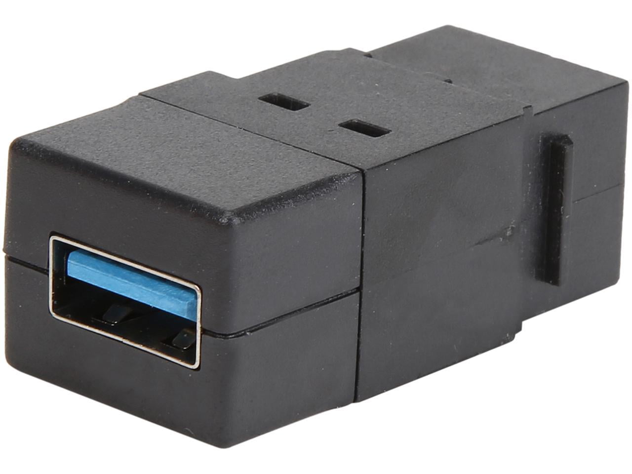 Tripp Lite USB 3.0 Keystone Panel Mount Coupler (F/F) All in One Black ... Tripp Lite USB 3.0 Keystone Panel Mount Coupler (F/F) All in One Black ...