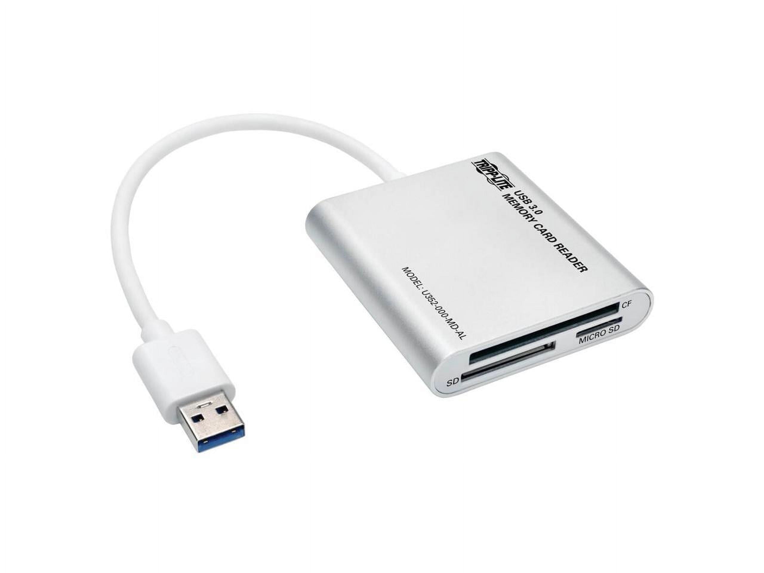 Tripp Lite USB 3.0 Memory Card Reader for CF/SD/TF Cards - Walmart ...