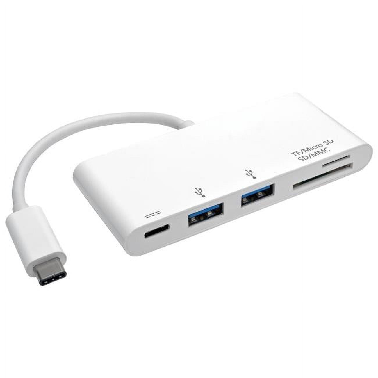 Tripp Lite USB 3.1 Gen 1 USB-C Portable Hub & Adapter, White - Walmart.com