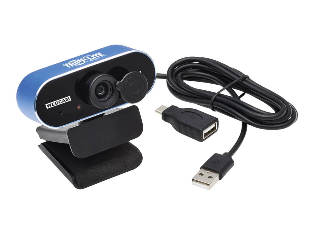 Tripp Lite USB Webcam w Microphone for Laptops & Desktop PCs AWC002 ...
