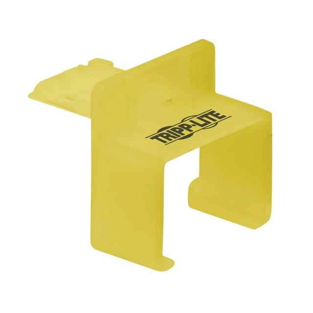 Tripp Lite Universal Rj45 Plug Locks, Yellow, 10 Pack - Cable Removal ...