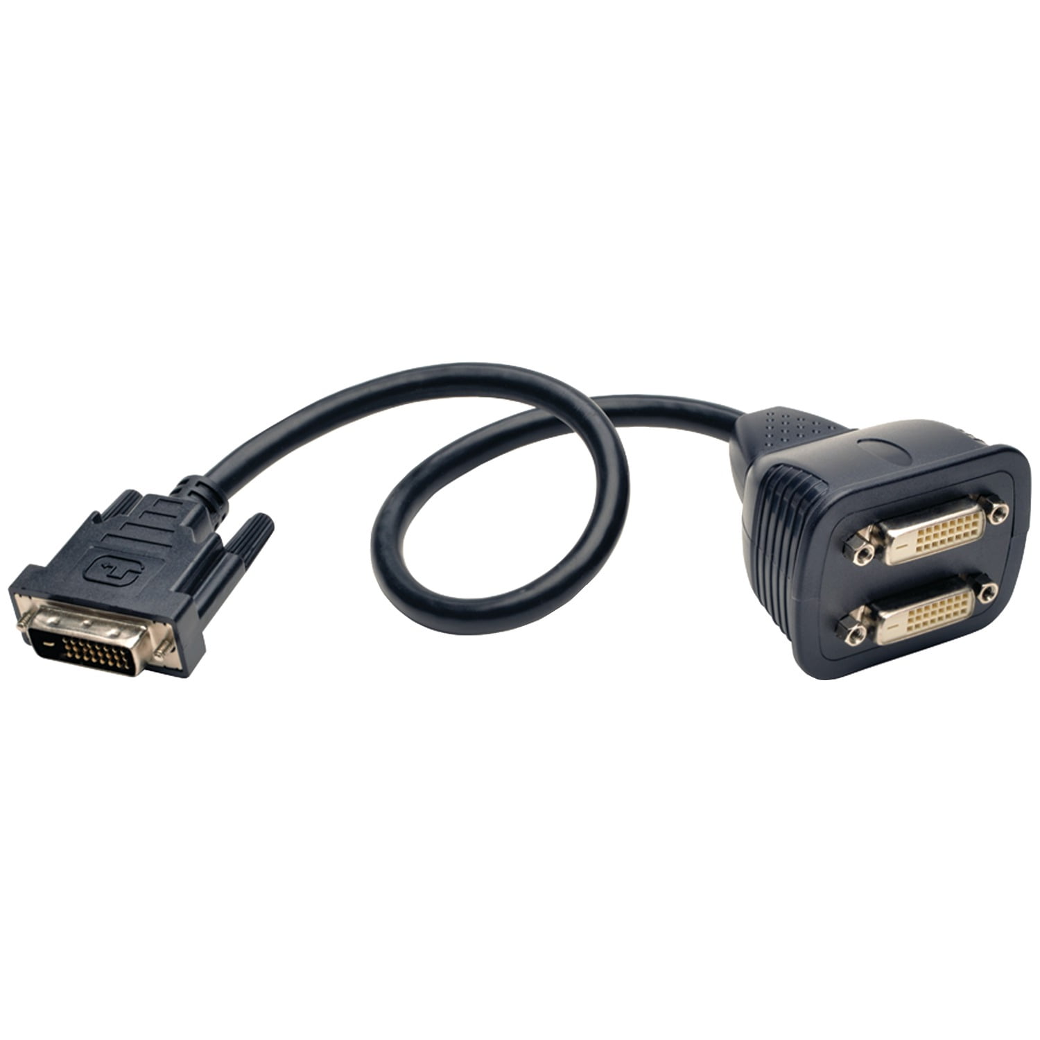 Tripp Lite by Eaton 1080p DVI-D Male to 2 Female Y-Splitter Cable for ...