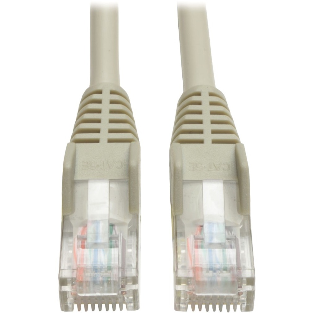 Tripp Lite by Eaton Cat5e 350 MHz Snagless Molded (UTP) Ethernet Cable (RJ45 M/M) PoE, Gray 12 ...