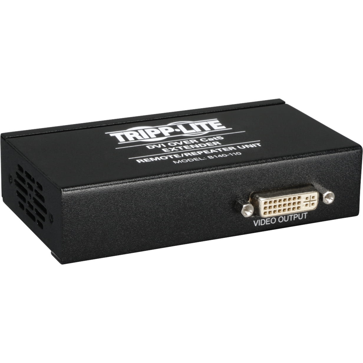 Tripp Lite by Eaton DVI over Cat5/6 Extender, Box-Style Remote Repeater ...