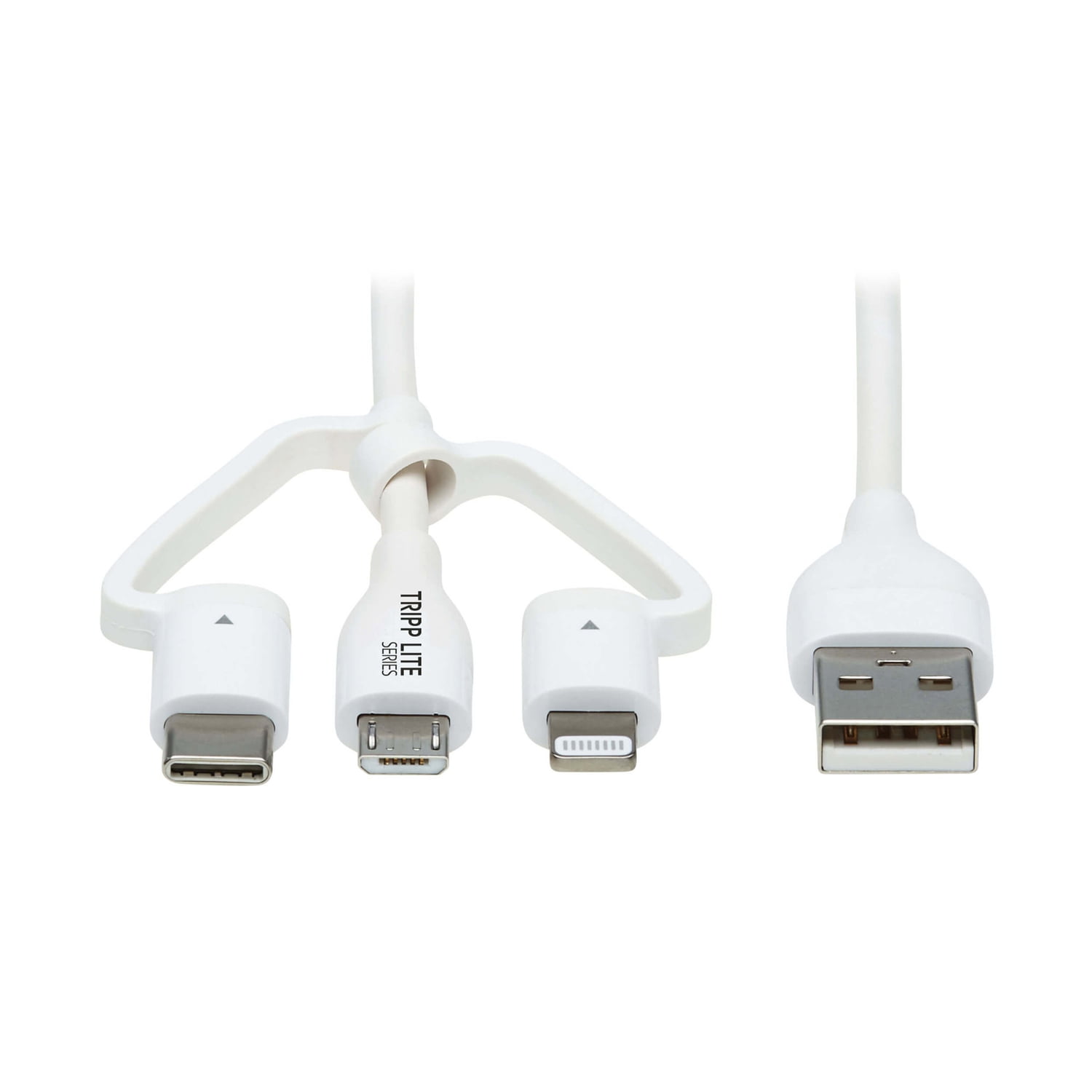 Tripp Lite by Eaton Safe-IT Universal USB-A to Lightning, USB Micro-B ...