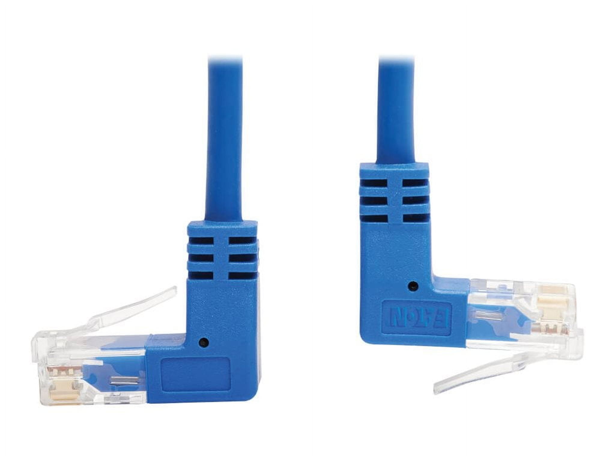 Eaton Tripp Lite Series Up/Down-Angle Cat6 Gigabit Molded Slim UTP ...