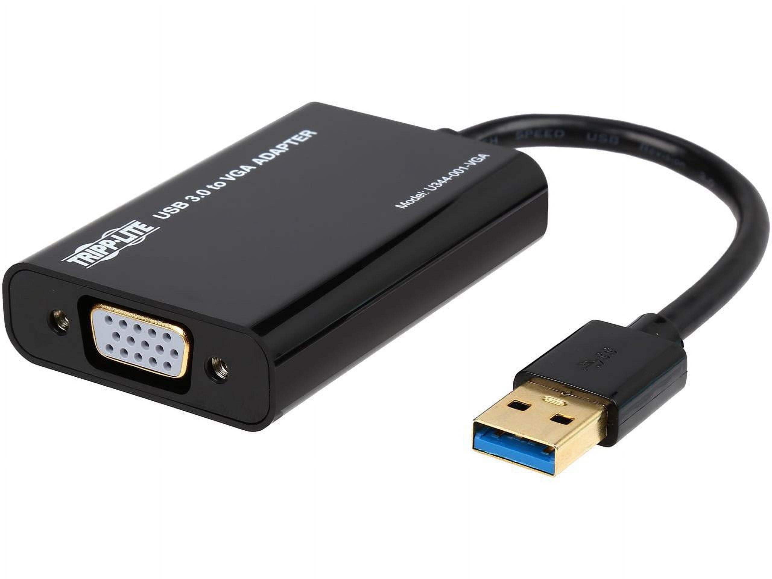 TrippLite External Video Adapter USB 3.0 SuperSpeed to VGA, 512 MB DDR2 ...