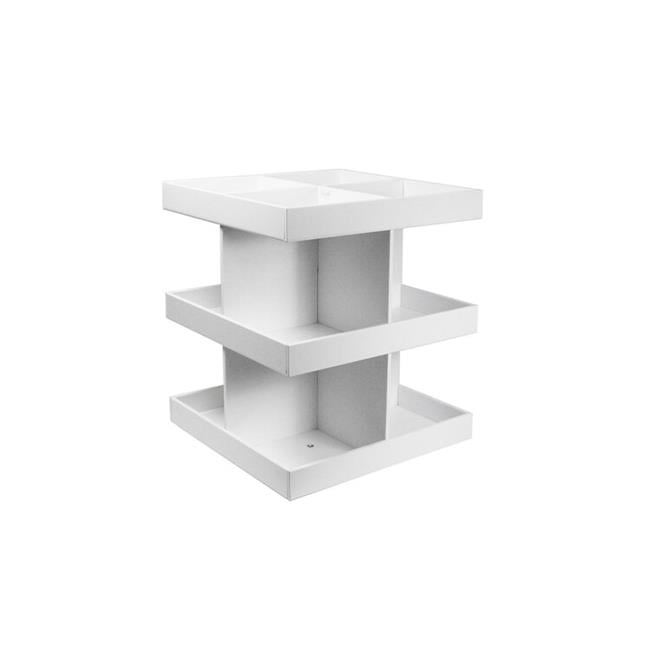 TrippNT 50015 Rotating Triple Safety Organizer, White - Walmart.com