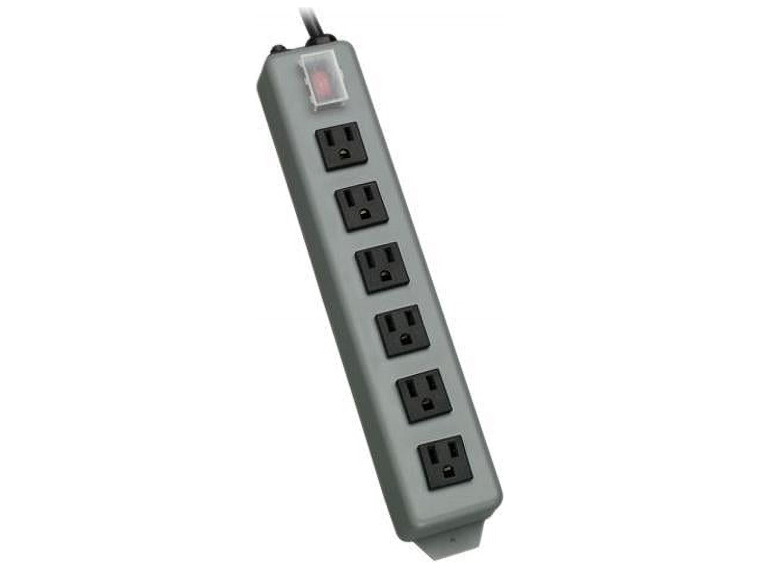 TRIPP LITE UL24CB-15 6 Outlets Power Strip 120V Input Voltage 15 ft ...