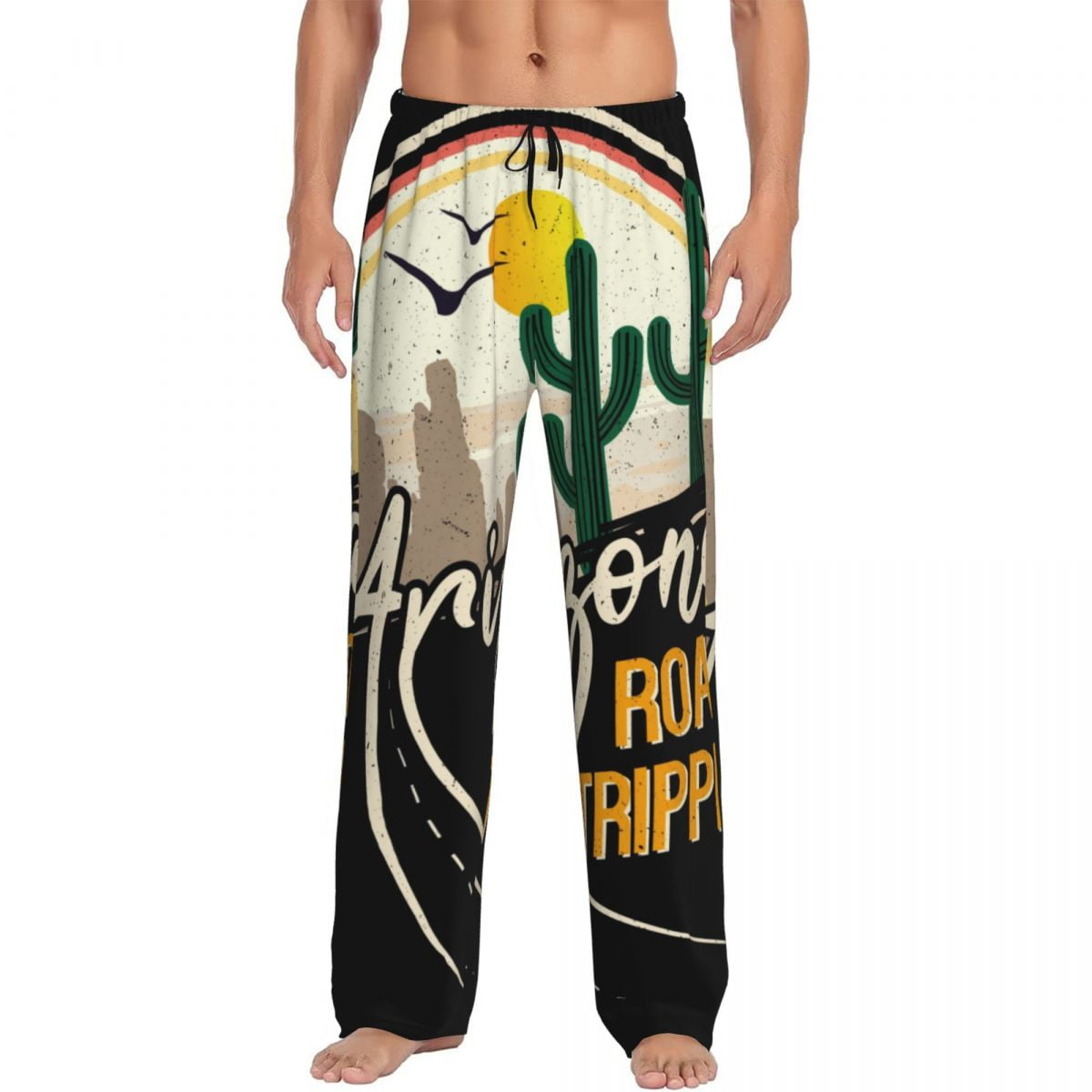 Tripper Cactus Slogan Desert Men Sleep Bottoms Male Lounge Trousers Men ...