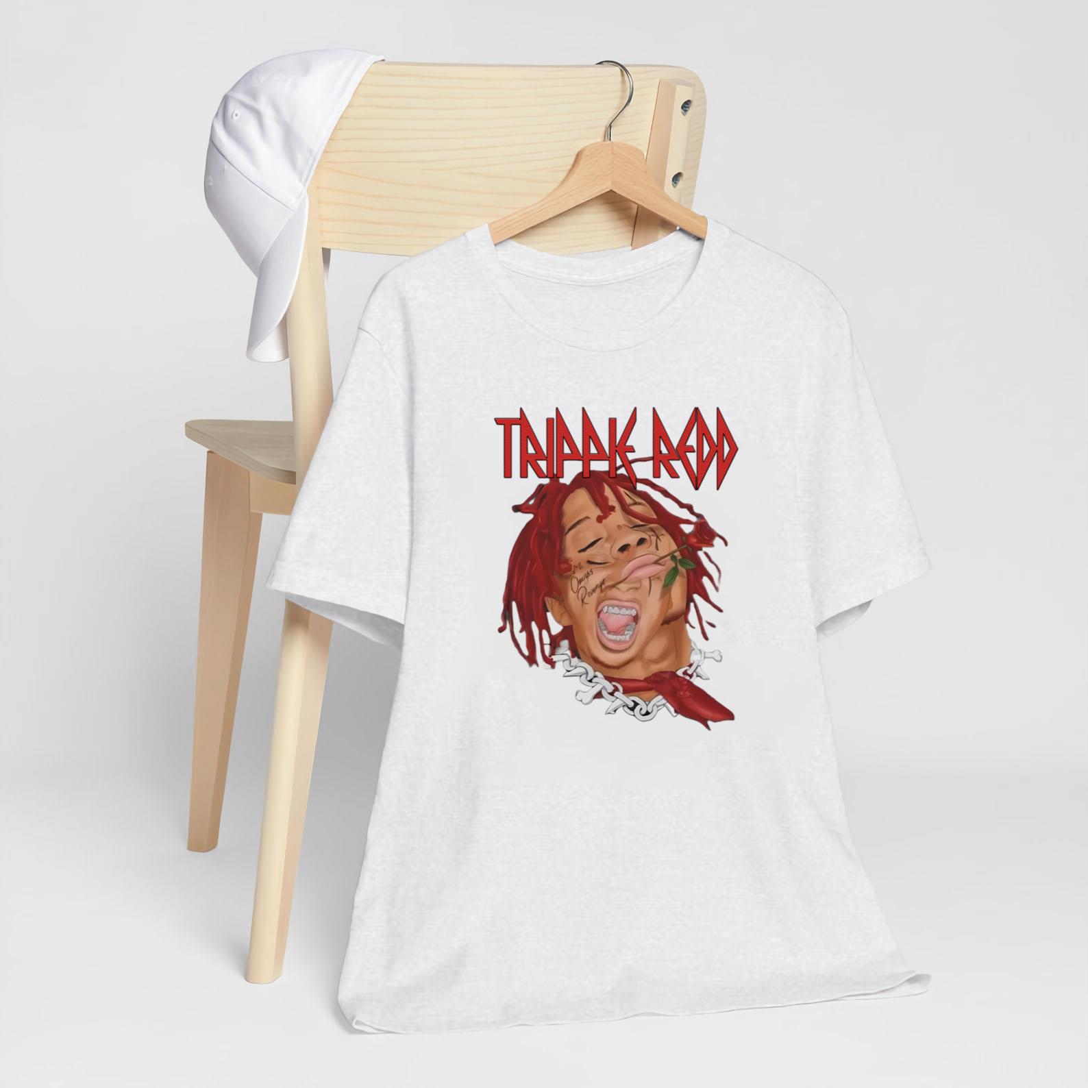 Trippie Redd BIG Graphic T-Shirt, Trippie Redd Face T-Shirt, Trippie ...