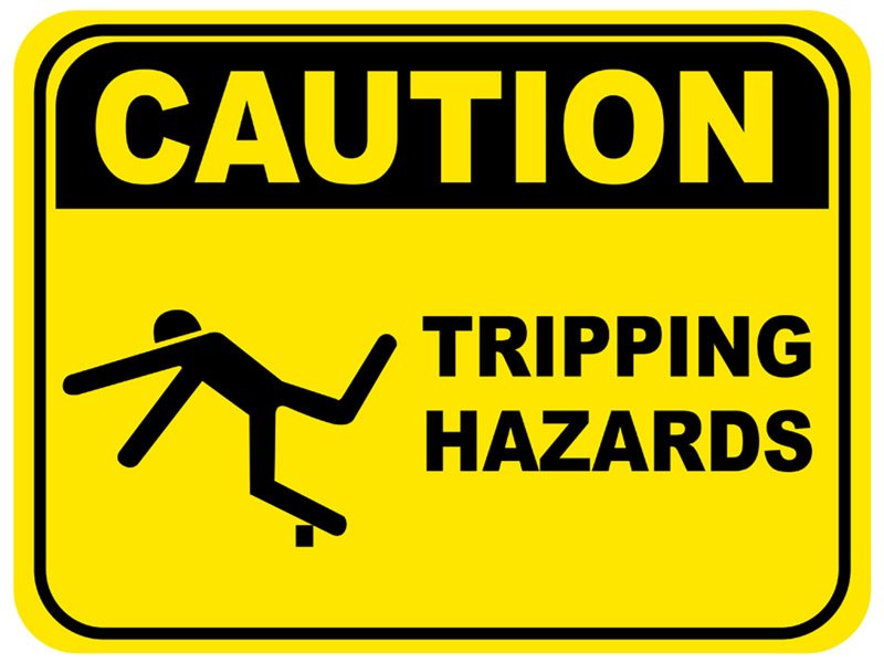 Tripping Funny Vintage Tin Signs 8 X 12 Inch Wall Art Decor Iron Poster ...