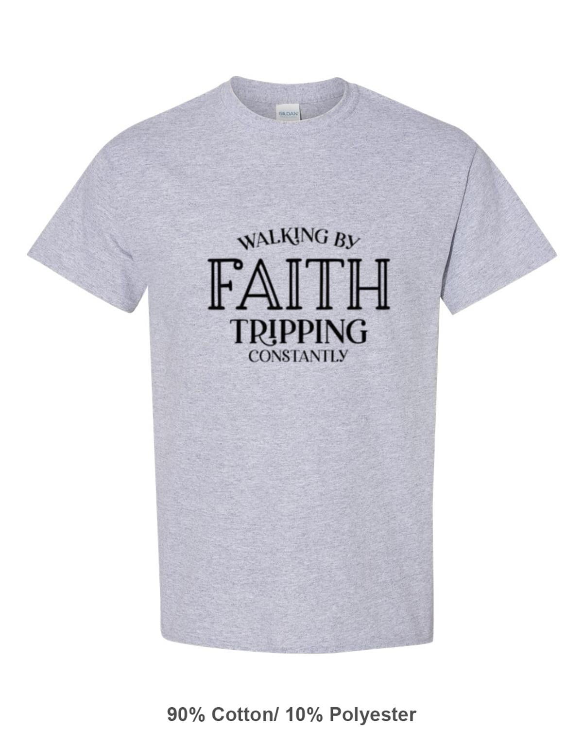 Tripping Over Life But Trusting God Anyway Faith Hope Now T-Shirt, for ...