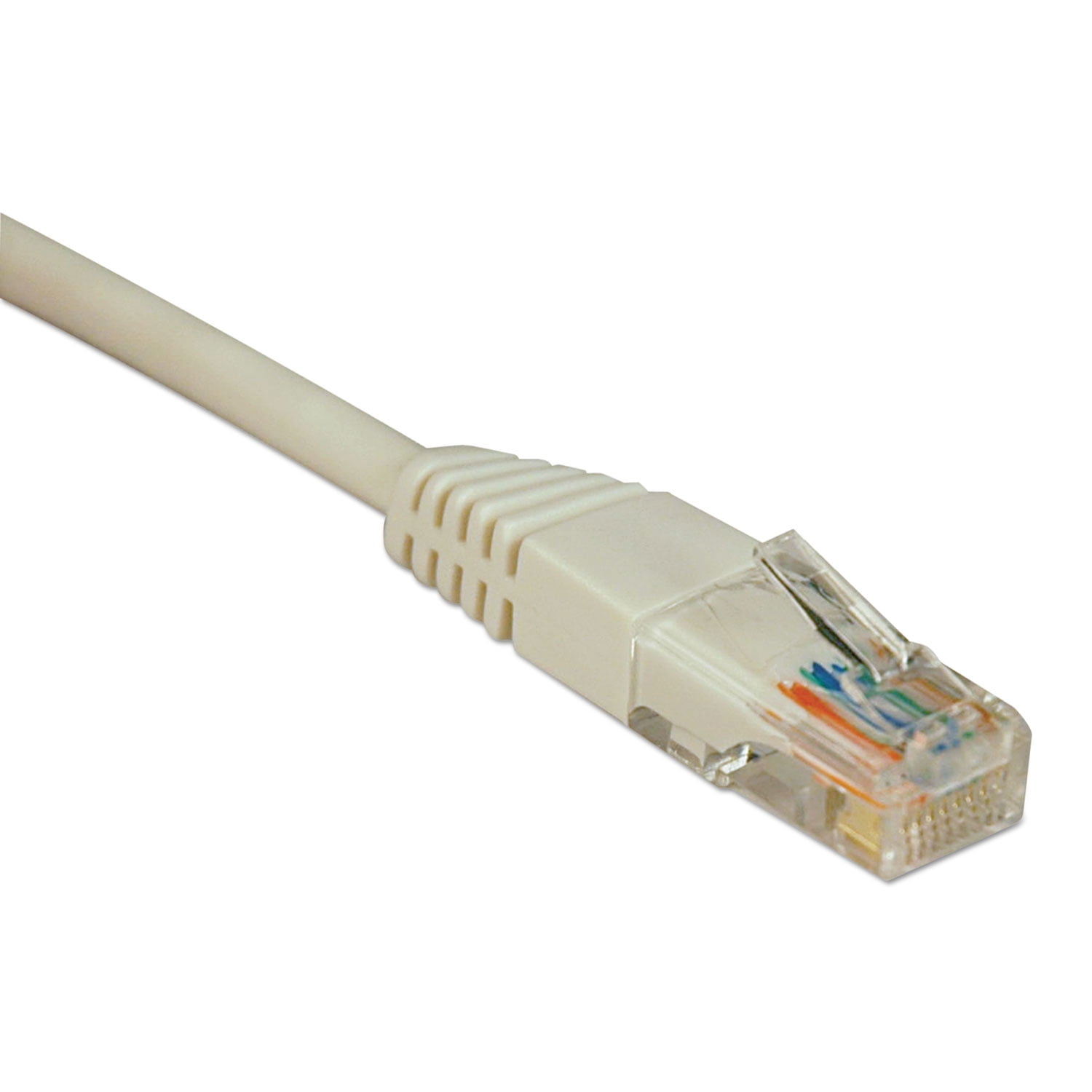 Tripplite Cat5e 350mhz Molded Patch Cable, Rj45 (m/m), 25 Ft., White ...