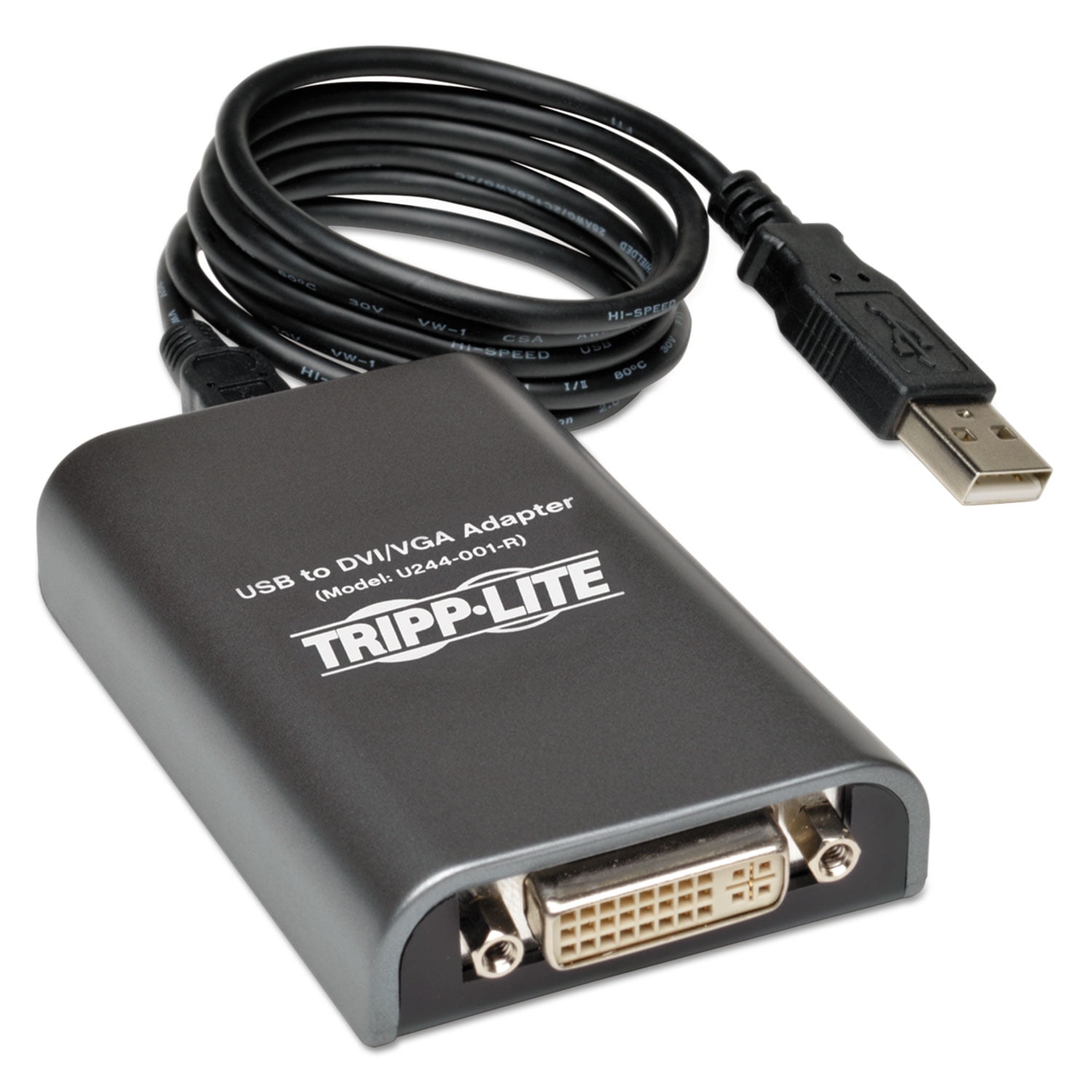 Tripp Lite USB Display Adapter, 4 in, Black - Walmart.com