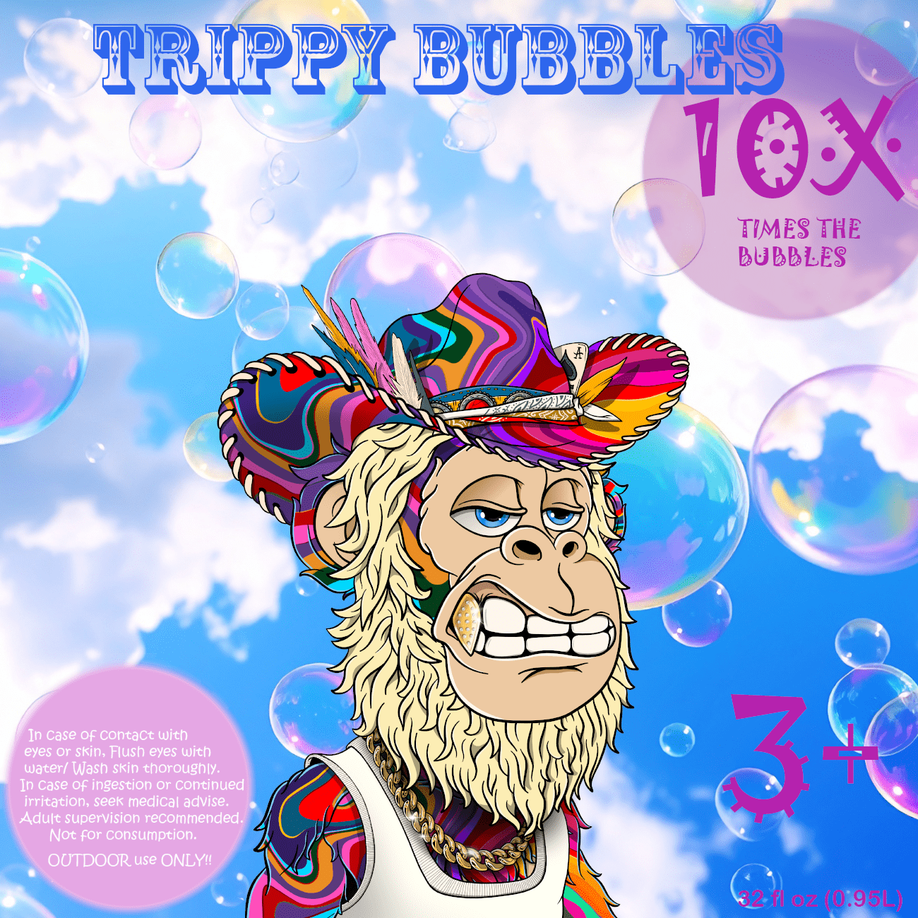 Trippy Bubbles Concentrated Solution - Walmart.com