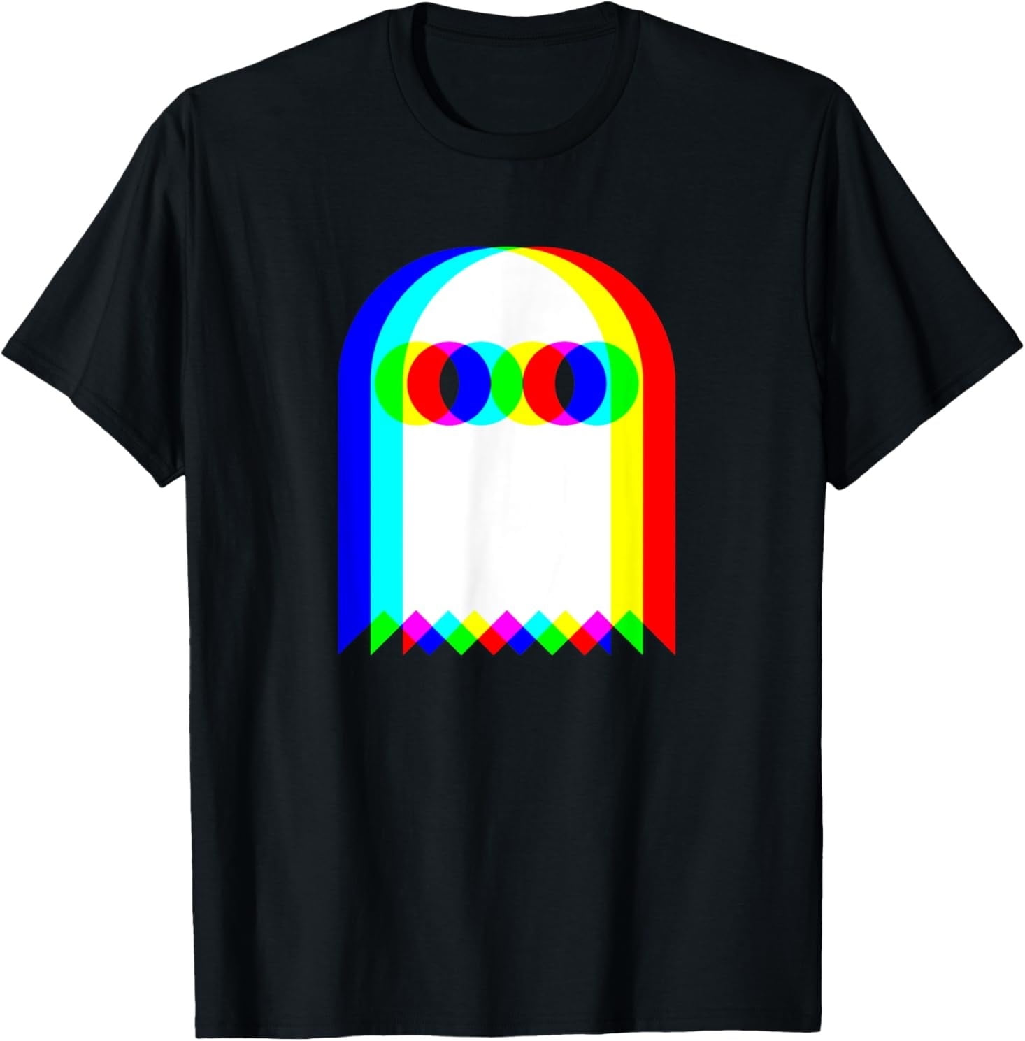 Trippy Ghost EDM Halloween T-Shirt – Vaporwave Rave Music Party Graphic ...