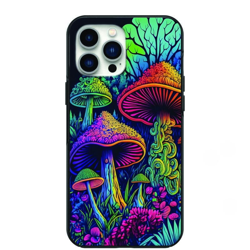 Trippy Underwater Mushrooms Fantasy Ocean Pattern for iPhone 17 11 12 ...