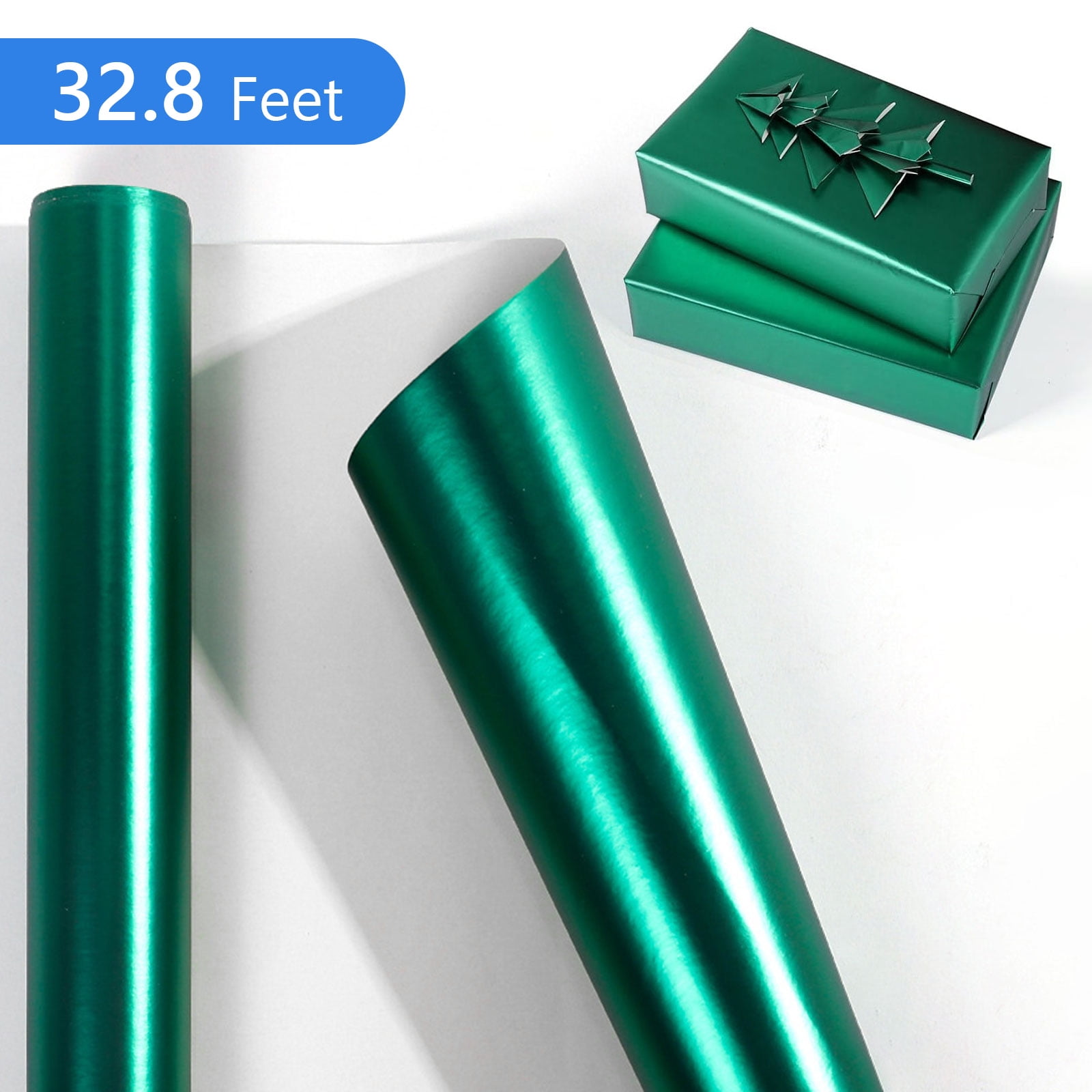 Tripumer 1 Roll Matte Wrapping Paper Solid Color Lustre Paper Solid ...