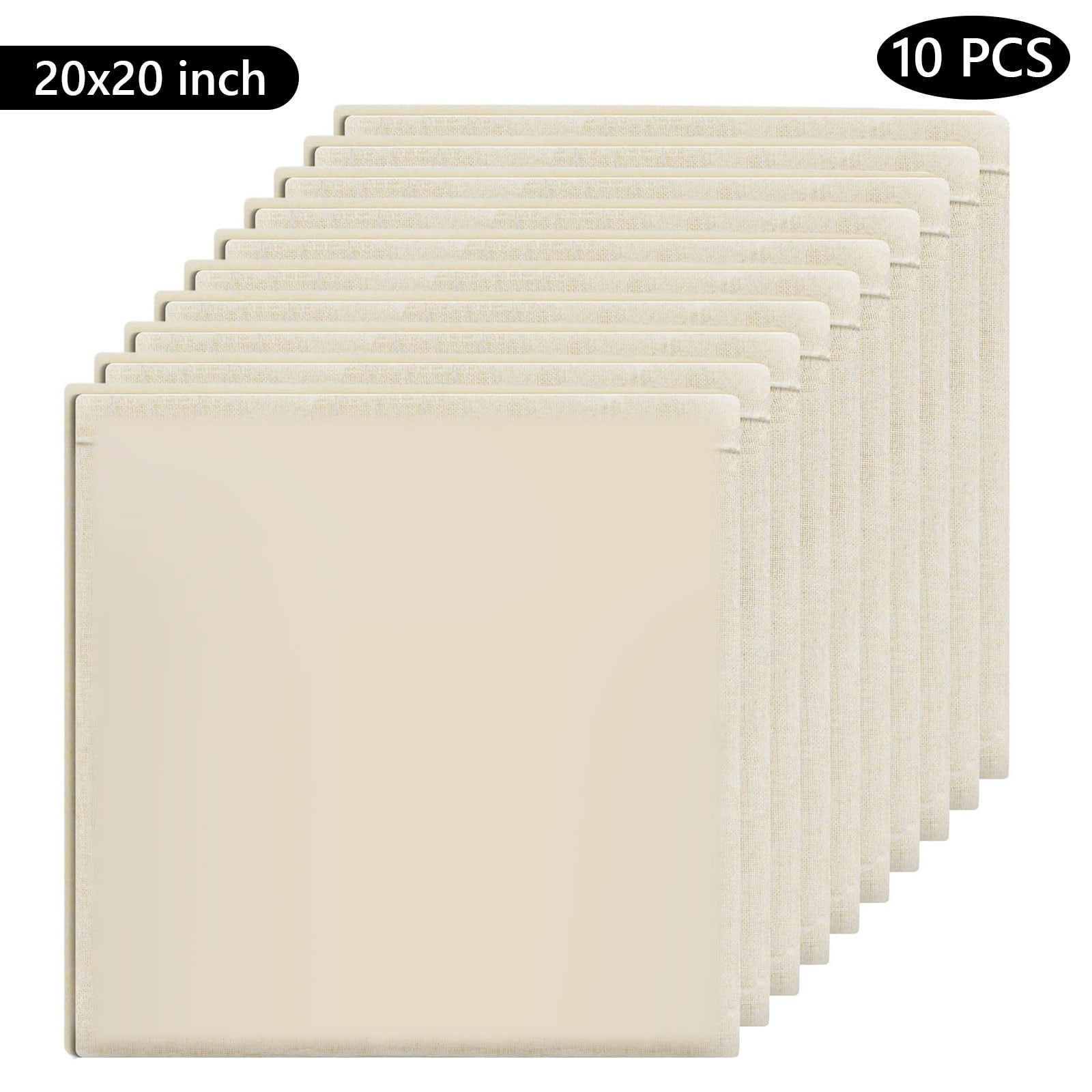 Tripumer 10 Pcs Reusable Cheesecloth Grade 100 Cheese Cloth 20 x 20 ...