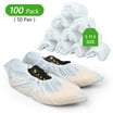 100PCs 100% Latex Free Anti-Slip Disposable Non-Woven PP Shoes Cover by ...