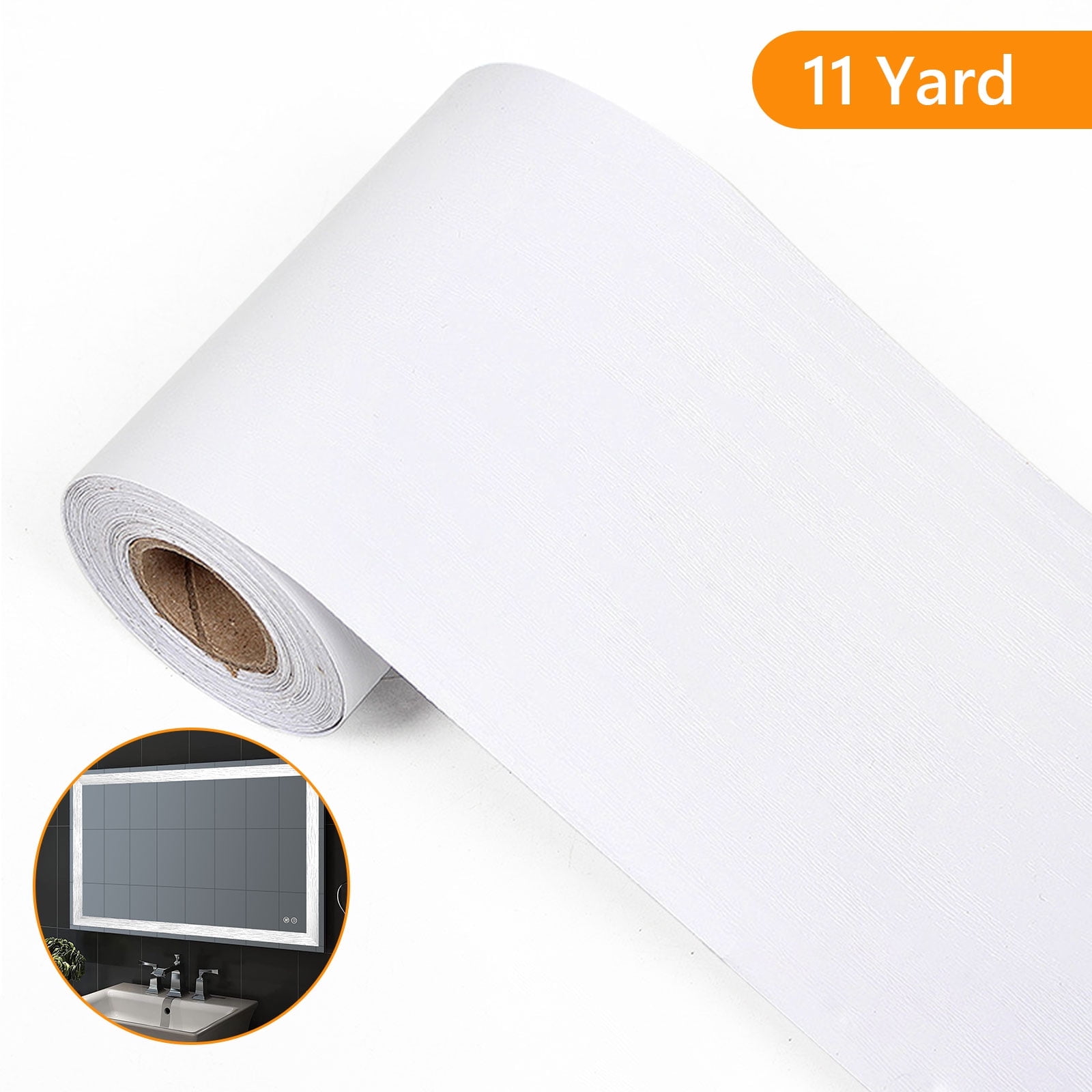 Tripumer 1 Roll 11 Yard Wood Grain Wallpaper Border Mirror Frame Border ...