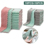 6 Pack Microfiber Rag Bulk Multi-Functional for House Furniture ...