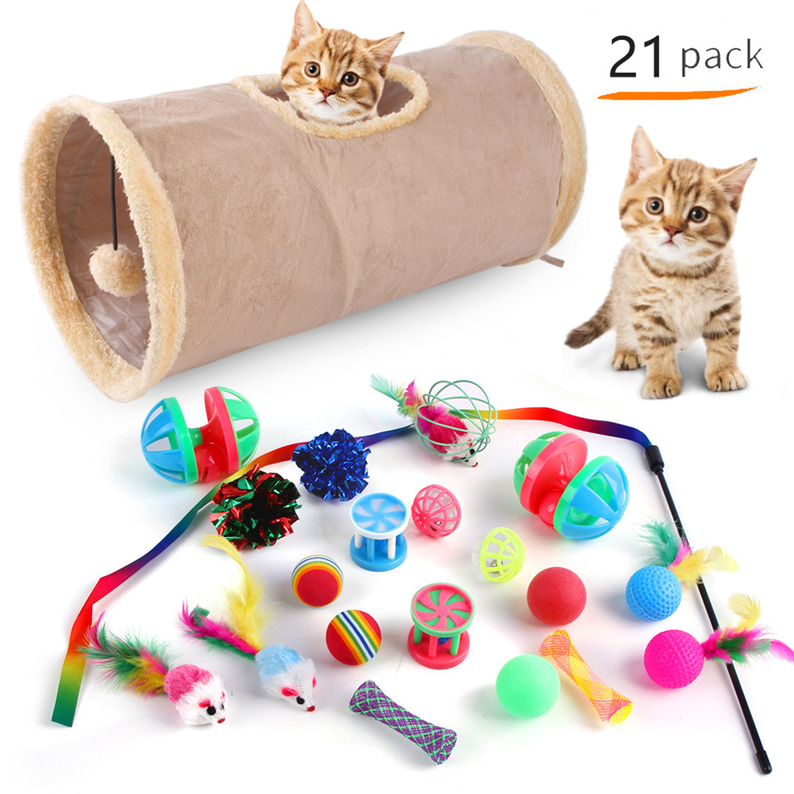 Spot Wide Colorful Springs Cat Toy - Walmart.com