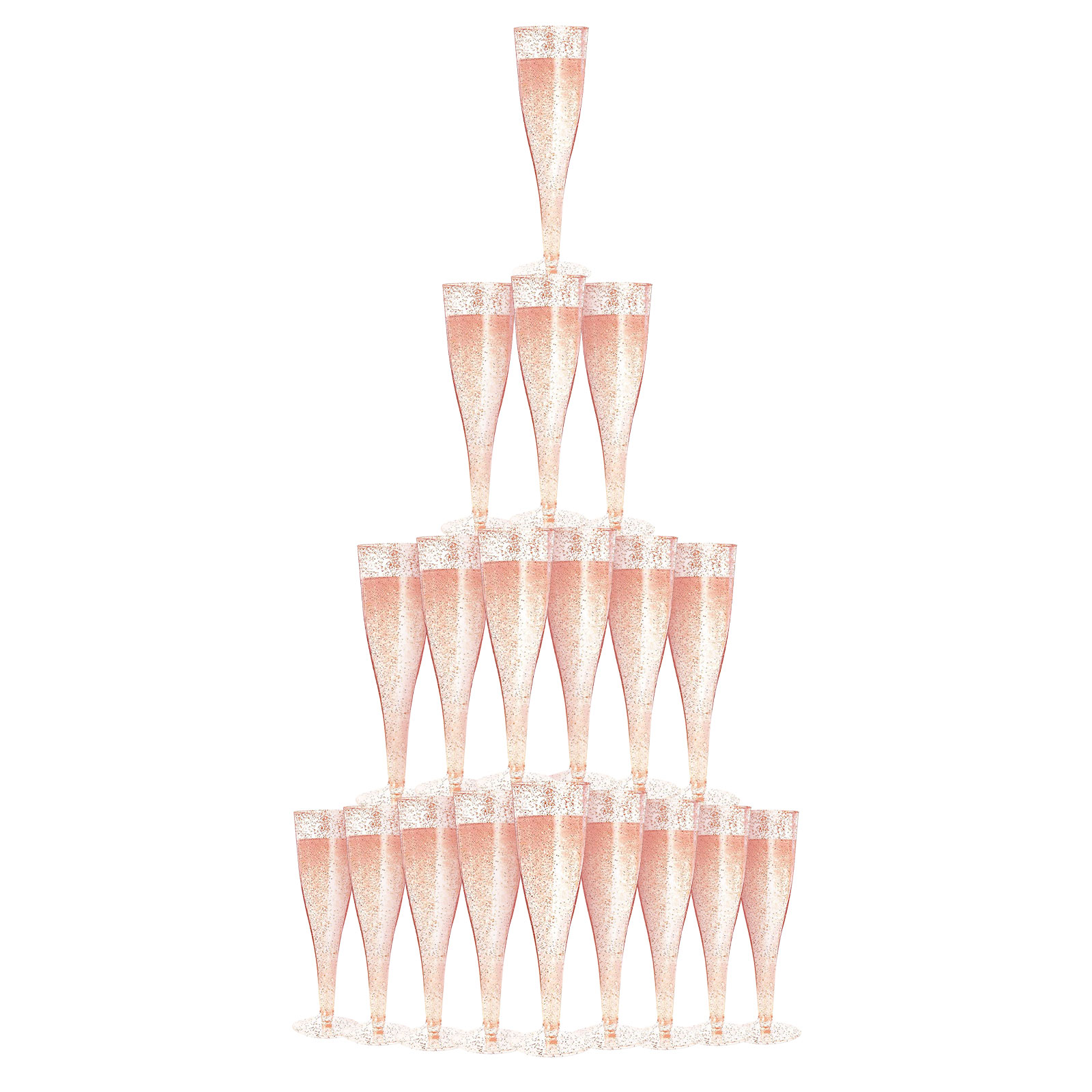 Set of 6 Flashing LED Tumblers Flashing Shots Flash Light Up Cups ...