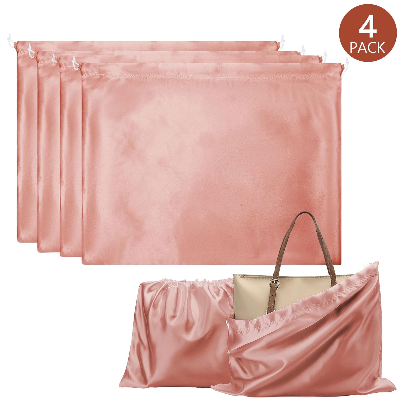Tripumer 4 Pack Silk Dust Cover Bag 15.7 x 19.6 inch Dustproof ...