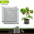 Tripumer 8 Pcs 1 Gallon Stainless Steel Root Guard Baskets Vole Gopher ...