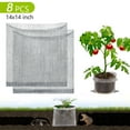 Tripumer 8 Pcs 3 Gallon Stainless Steel Root Guard Baskets Vole Gopher ...