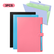 Hanging File Folders Letter Size 7 Pockets Accordian File Organizer ...