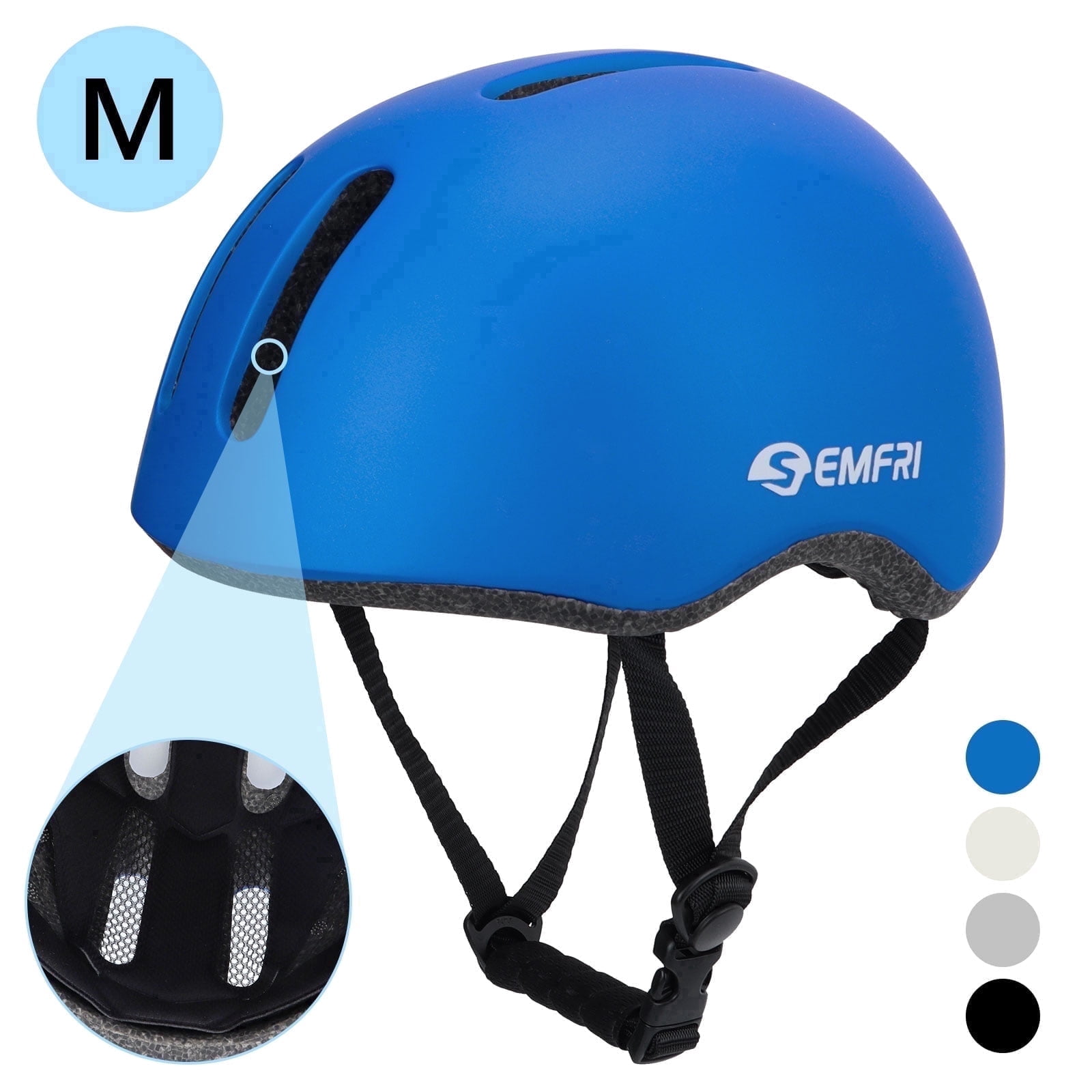 Semfri Adult Bike Helmet Skateboard Road Cycling Helmet Suitable Multi ...