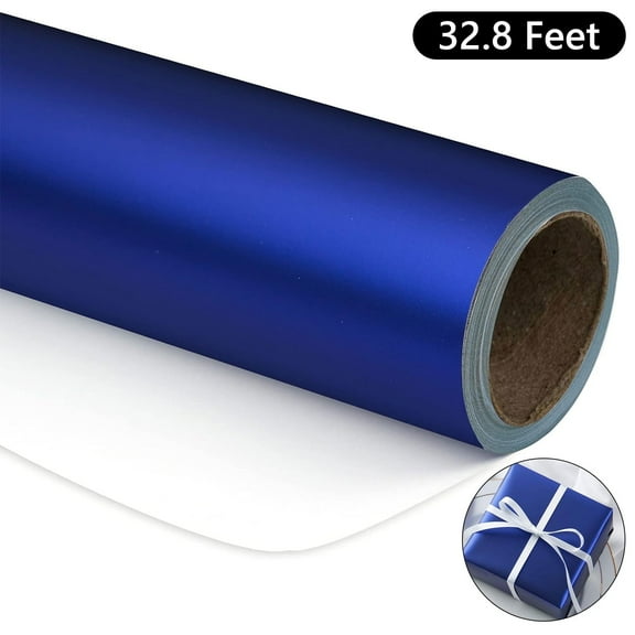 christmas wrapping paper Mini Roll, Happy Birthday Kraft Wrapping Paper ...